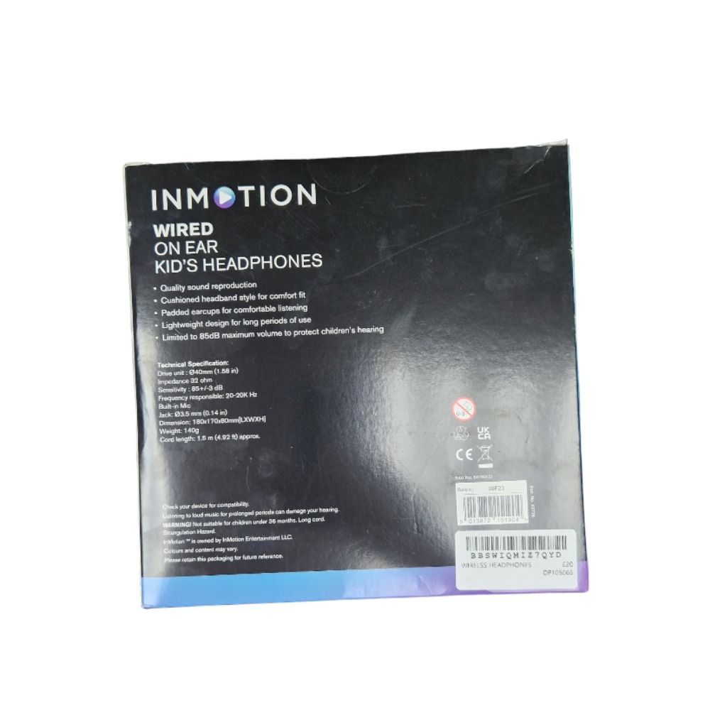 Pre-owned INMOTION Wired Headphones - Own4Less